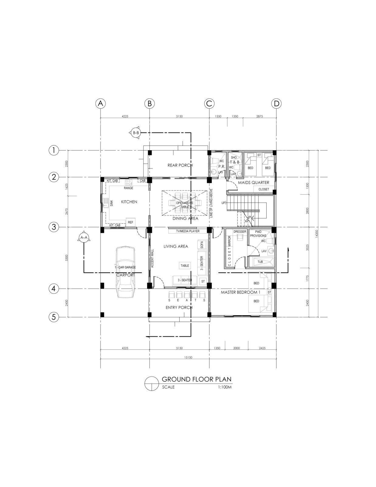 Residential Building Floor Plans